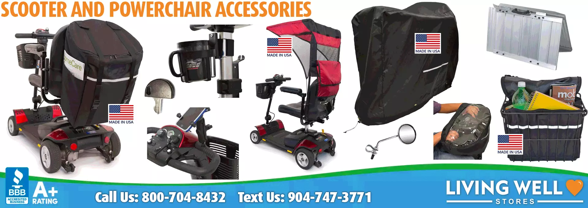 Living Well Stores: Accessories for Power Mobility Scooters from Pride ...