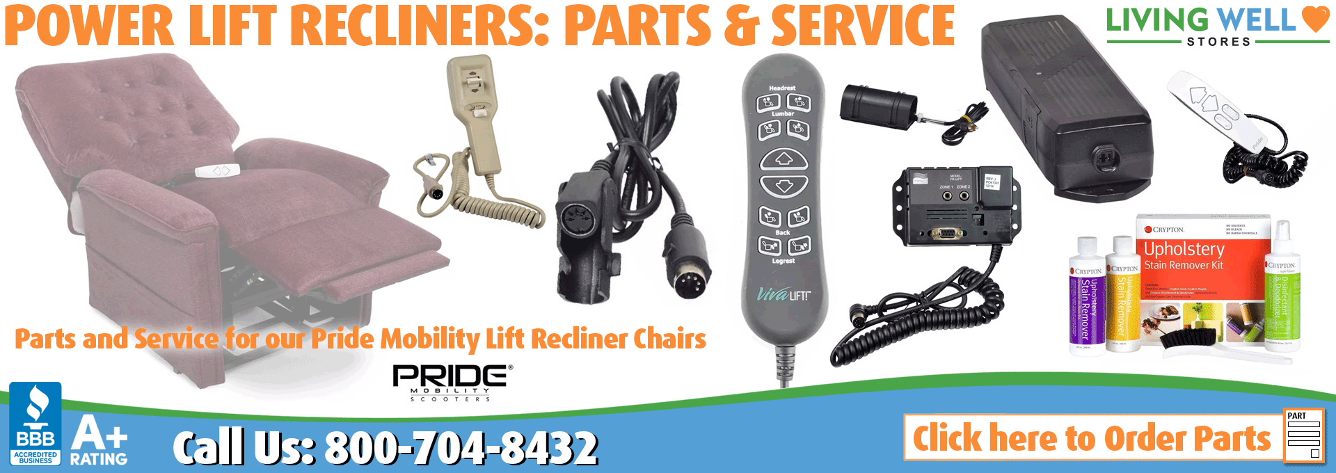 Lift recliner parts - Parts & Service - Store Categories