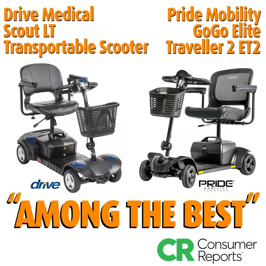 Consumer Reports Names Drive Medical and Pride Mobility Scooters Among ...